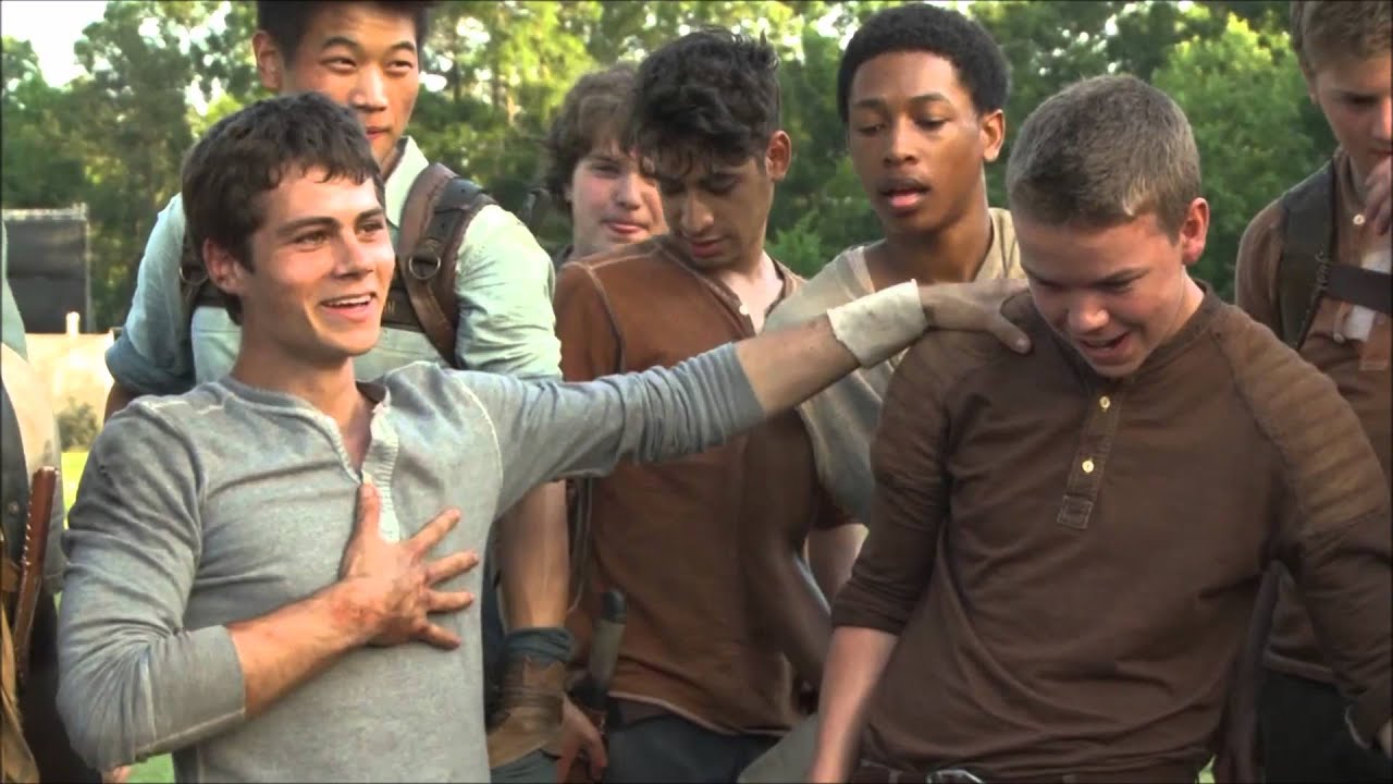 Dylan Obrien The Maze Runner Dancing