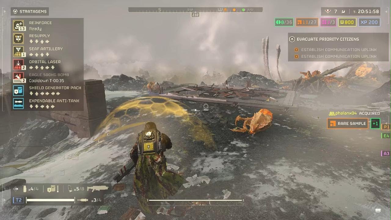 HELLDIVERS 2 Just a bit outside - YouTube