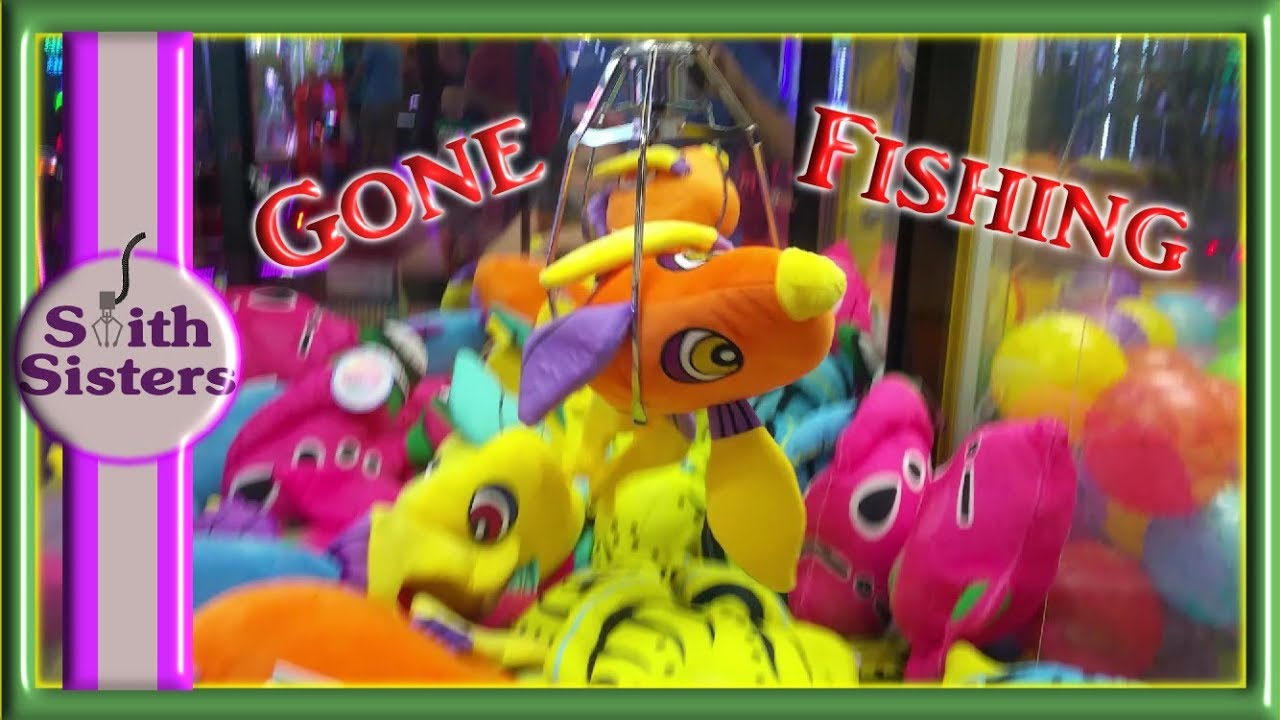 Arcade Fishing (Claw Machine Wins) Game Room Jackpots & Gary Win - YouTube