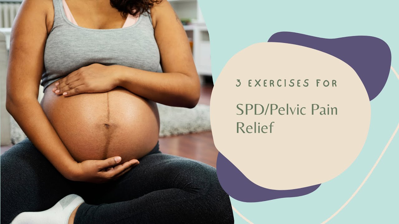 3 Exercises for SPD/Pelvic Pain - YouTube