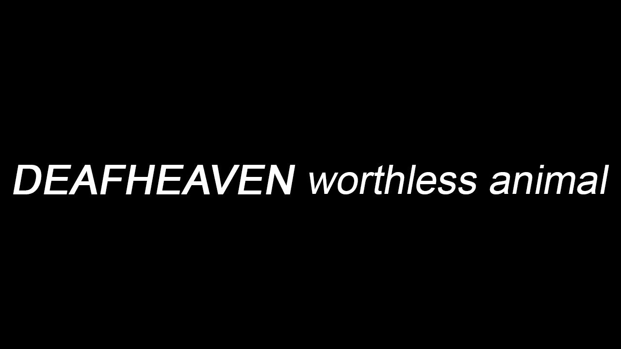 Deafheaven - Worthless Animal Subtitulos Español | Lyrics | English ...