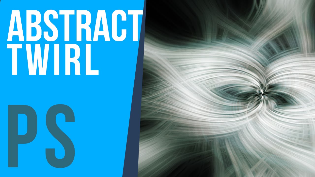 Photoshop Tutorial : Abstract twirl - YouTube
