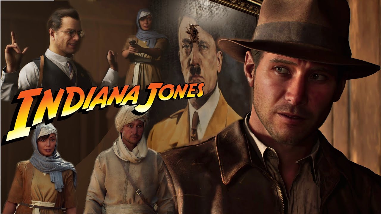 Indiana Jones And The Great Circle - Gizeh Nazi Compound Stealth ...