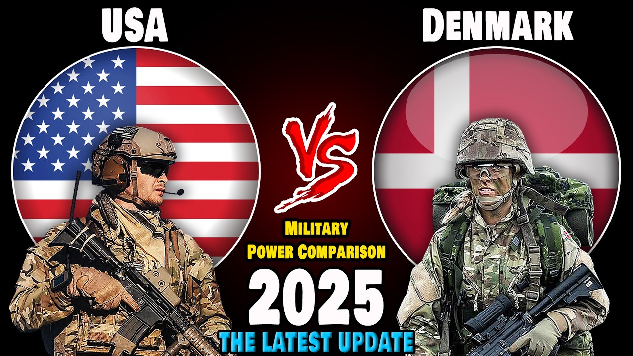 USA vs Denmark Military Power Comparison 2025 | Denmark vs USA Military ...