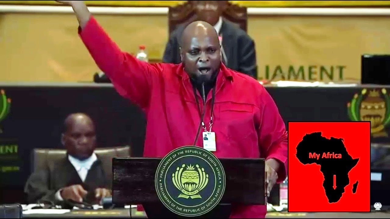 EFF Floyd Shivambu Giving Advice To Cyril Ramaphosa On ESKOM Crisis ...