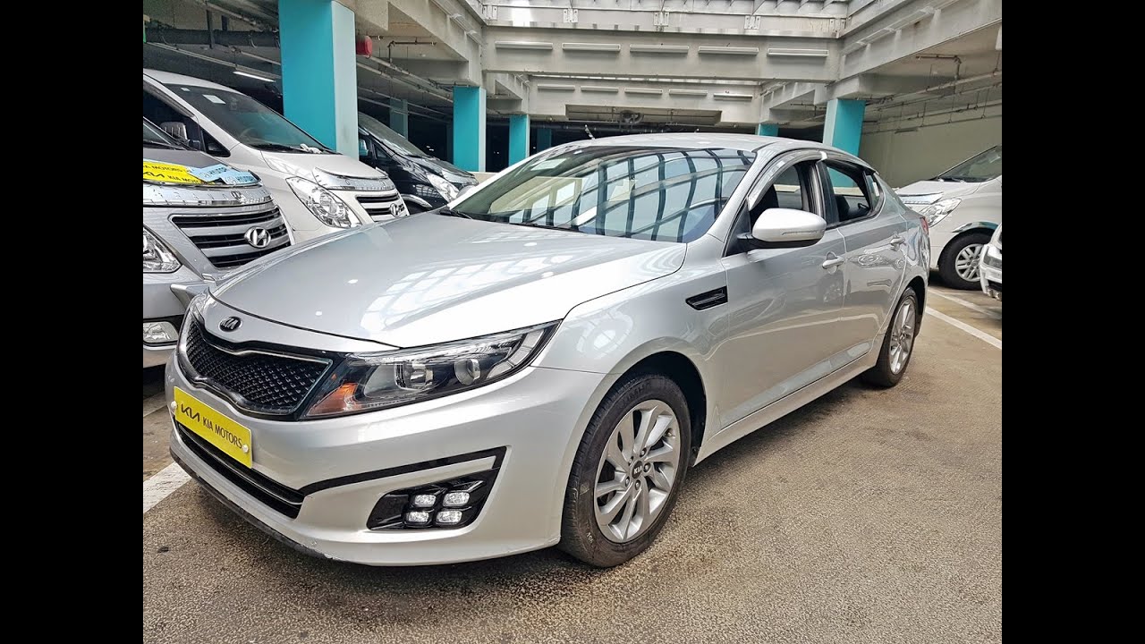 KIA K5 ТЕЧНА ФАЗА ГАЗ 2014 - CH140133 05 - YouTube