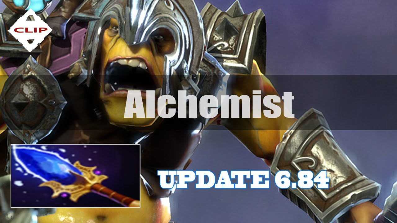 Dota 2 update 6.84 - Alchemist with Aghanim's Scepter - YouTube