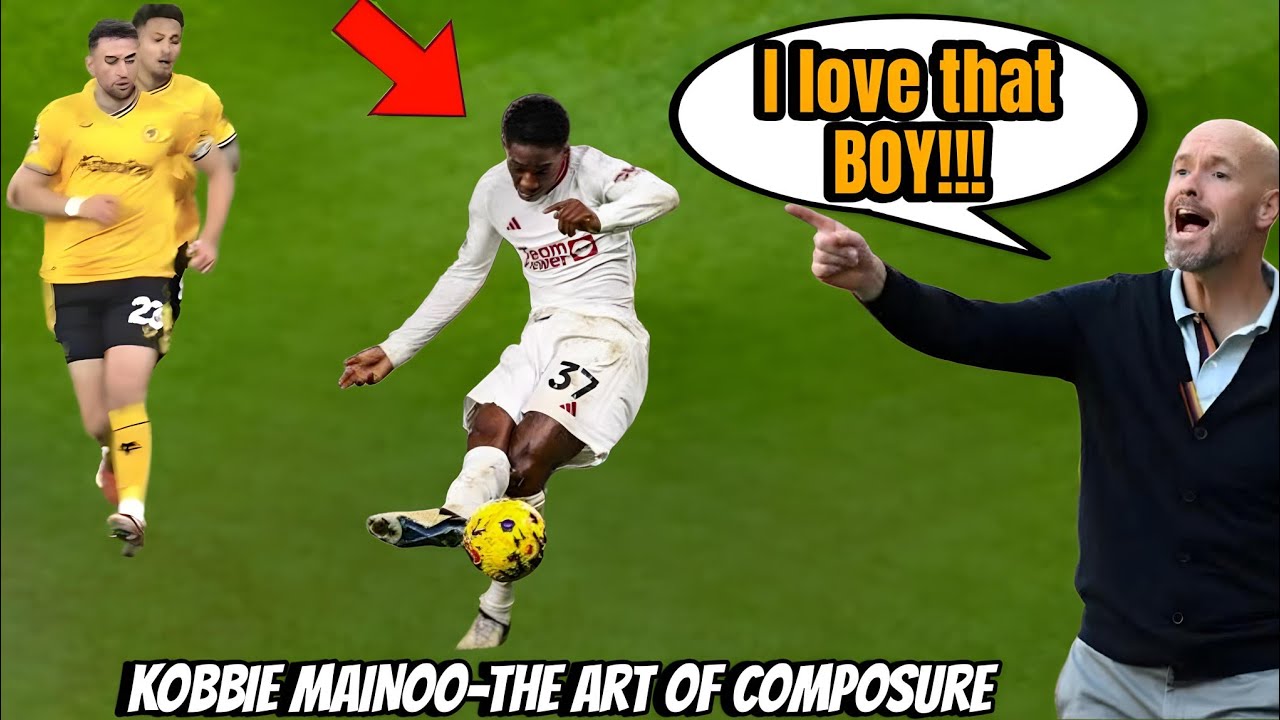 Kobbie Mainoo - Dominating The Art of Composure (Manchester United Next ...