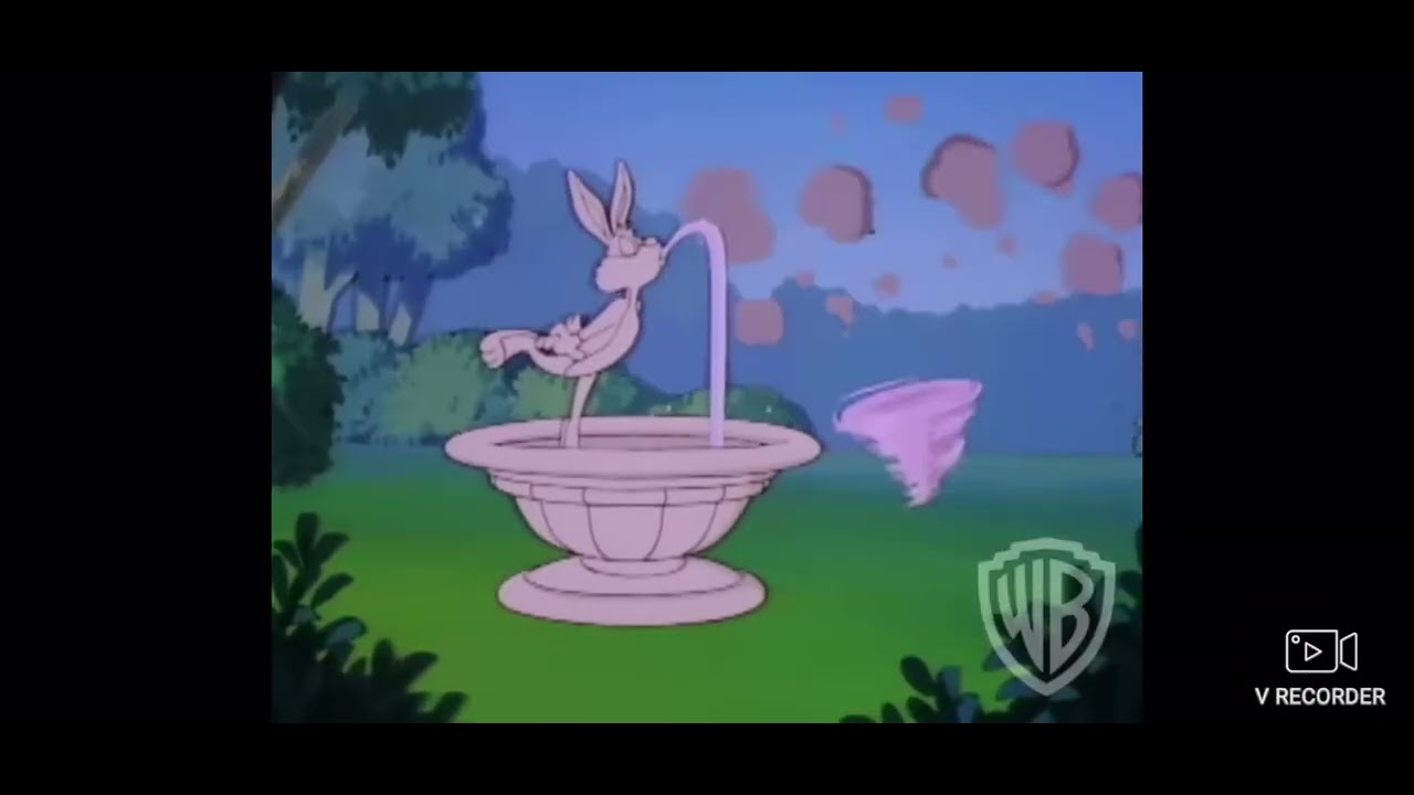 Tiny toon dizzy devil breaks fountain - YouTube