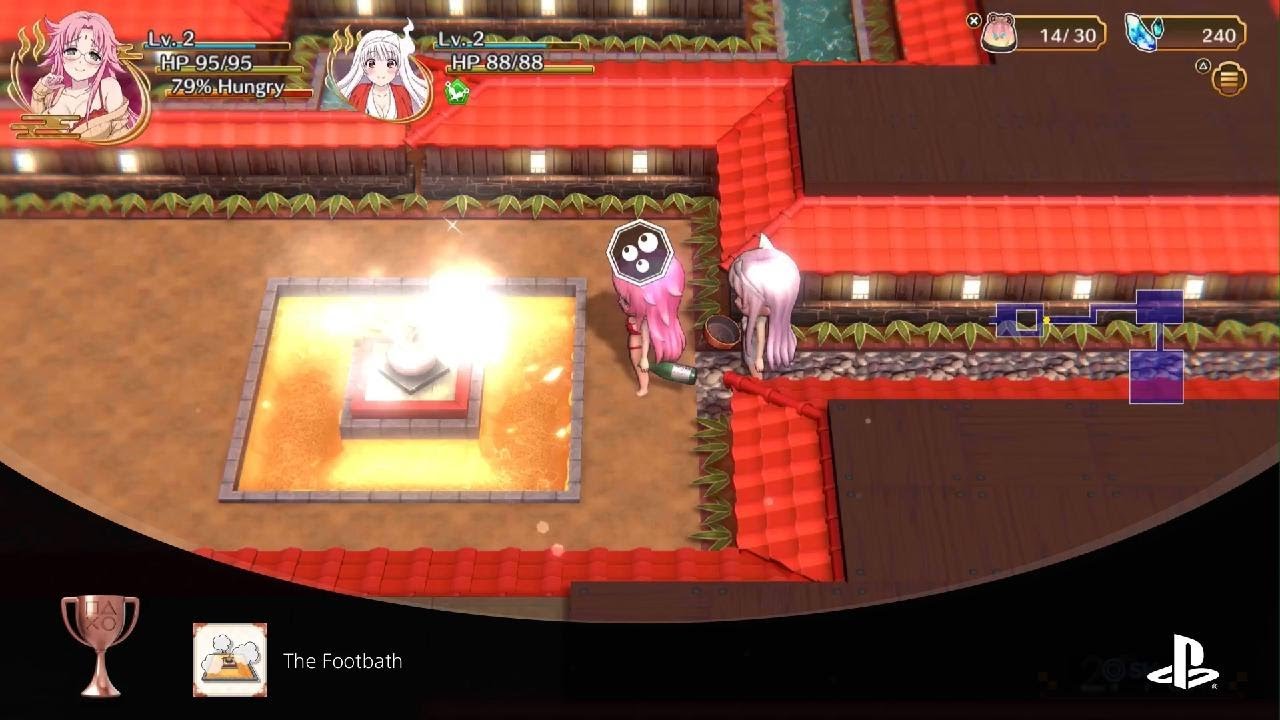 Yuuna and the Haunted Hot Springs The Footbath Trophy PlayStation 5 PS5 ...