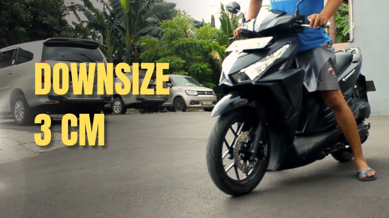 PASANG PAKET DOWNSIZE 3CM || VARIO LED OLD MODIFIKASI VOL. 8 - YouTube