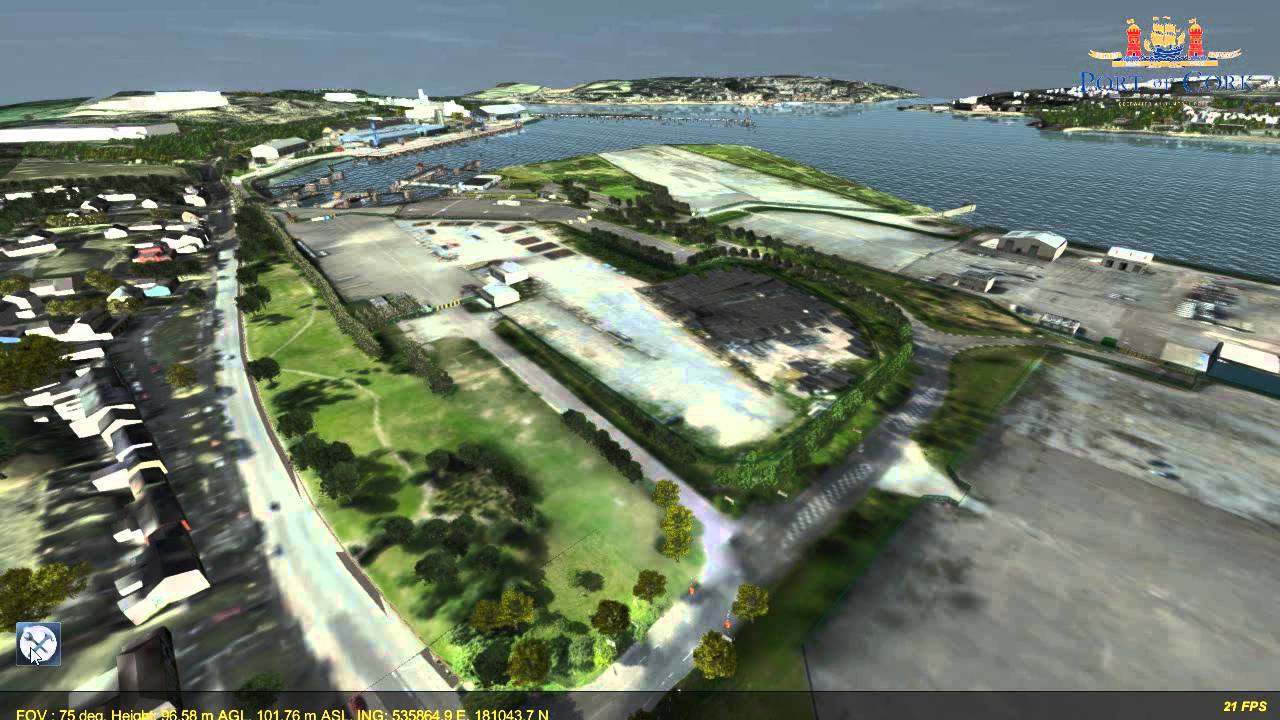 Proposed Ringaskiddy Redevelopment Plans in 3D - YouTube