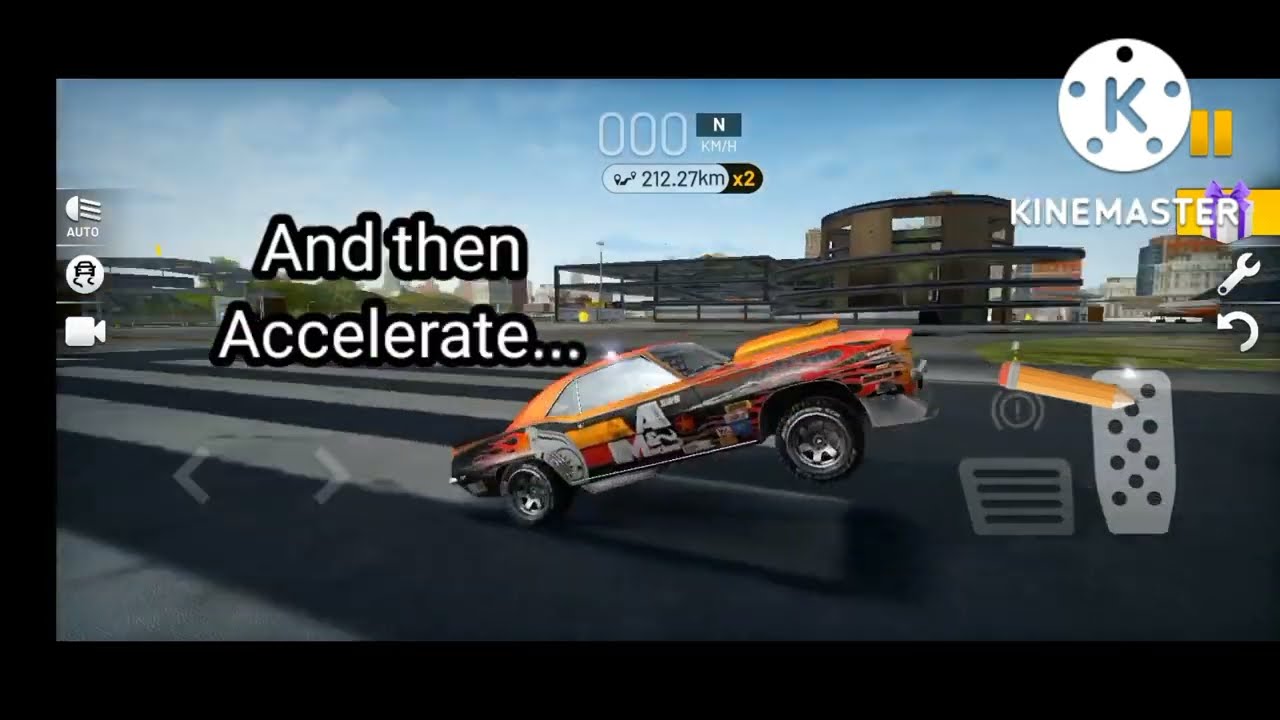 How to do wheelie in Extreme Car Driving Simulator - YouTube