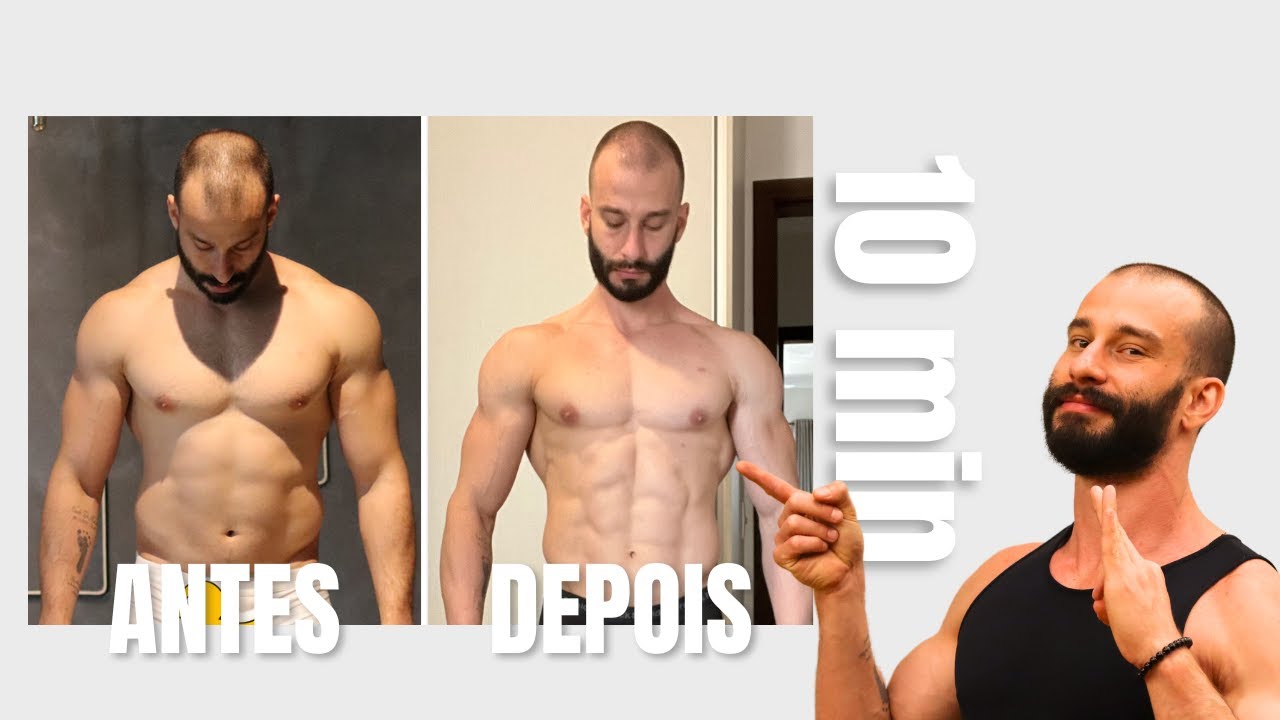 TREINO DE 10 MIN PARA TRINCAR O ABDÔMEN - YouTube