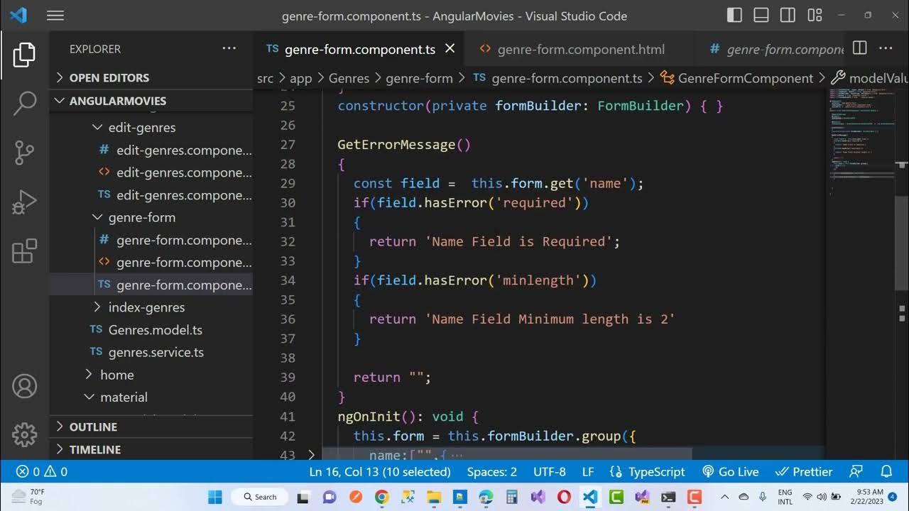 Fix: Reactive form fields are not updated with setValue or patchValue in Angular - YouTube