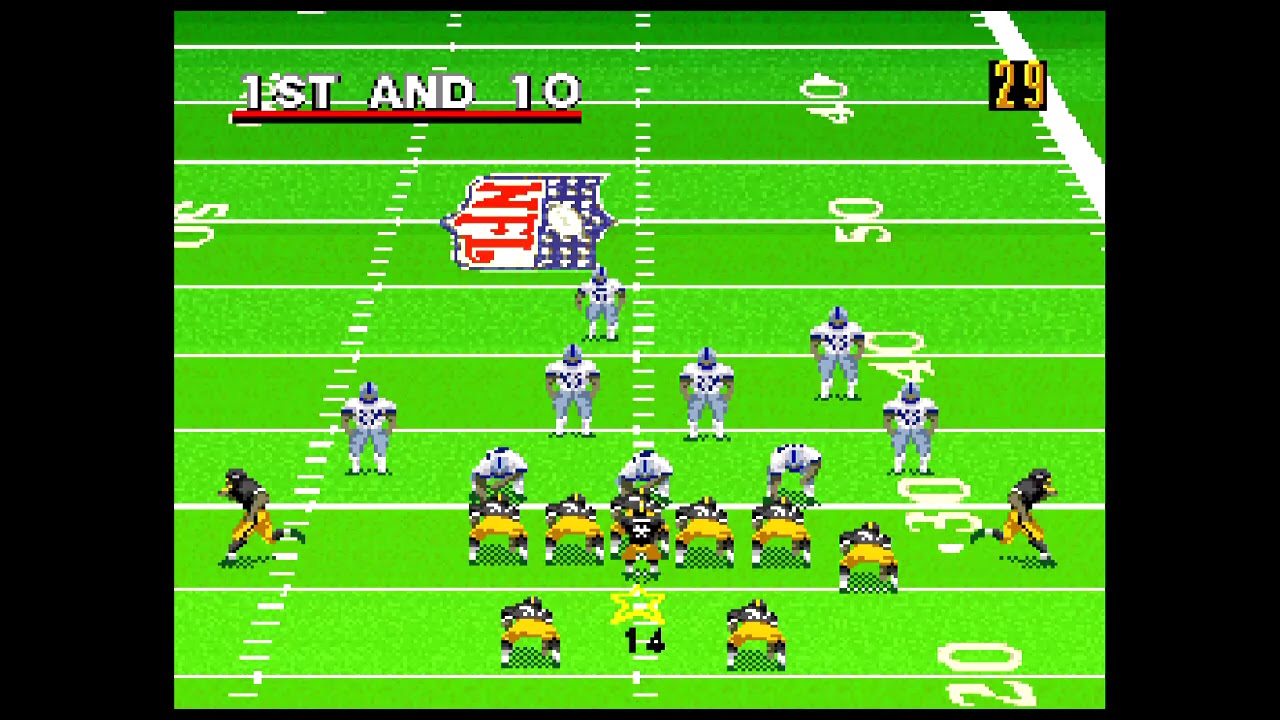 Madden NFL 98 SNES at Pittsburgh Steelers - YouTube