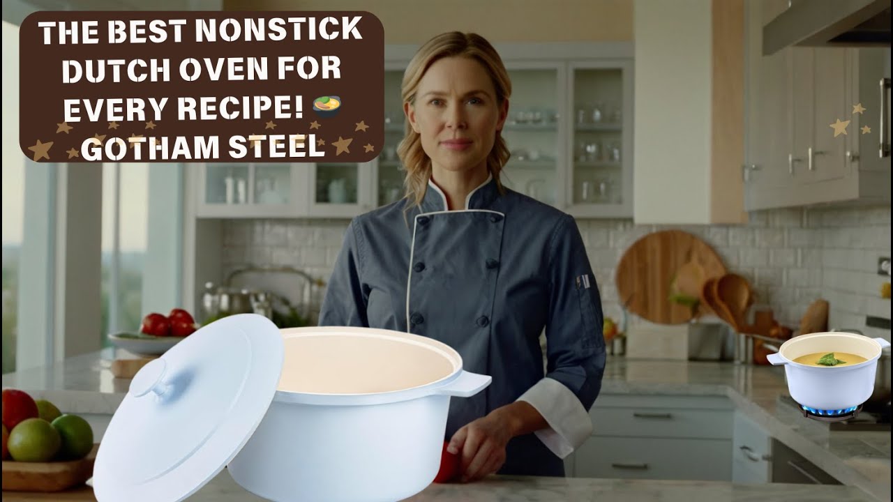 The BEST Nonstick Dutch Oven for Every Recipe! 🍲 Gotham Steel - YouTube