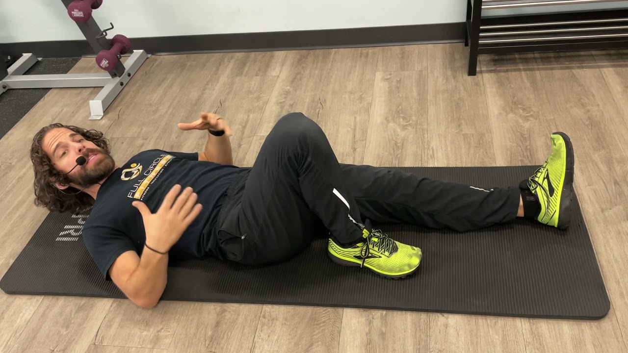 Pain Reduction Fitness- Mobility Exercise “The Leg Roll Over” - YouTube