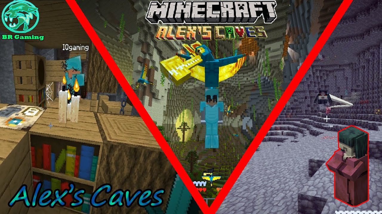 [E03]{វគ្គថ្មី }{ Minecraft Alex's Caves } - YouTube
