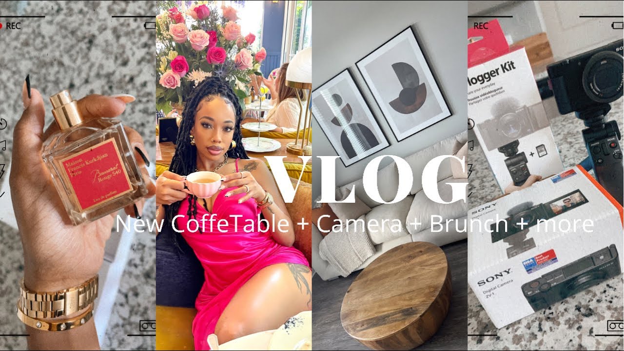 VLOG:New Coffee Table, Fake Influencer Friends, Home Updates, Brunch ...