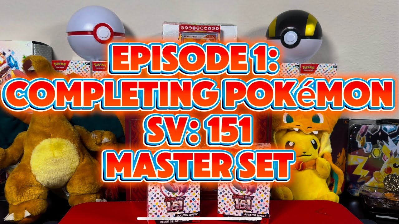 Episode 01 - Pokémon SV: 151 Master Set Series "The Journey Begins ...