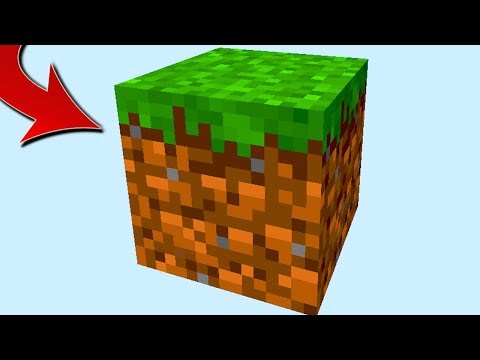 JOGANDO MINECRAFT COM APENAS UM BLOCO - YouTube