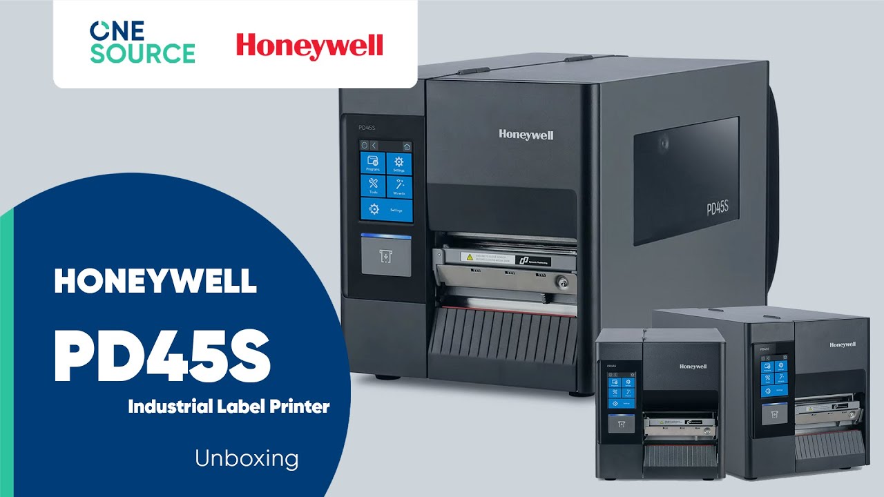 PD45S Industrial Label Printer - Unboxing - YouTube