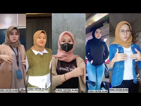 VIDEO TIKTOK CEWEK HIJAB CANTIK ‼️