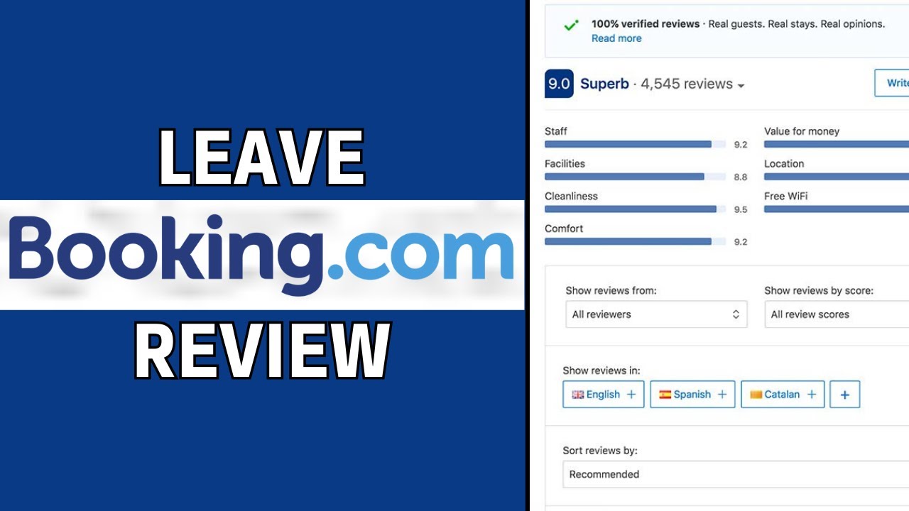 How to Write a Review on Booking.com (LATEST GUIDE) - YouTube