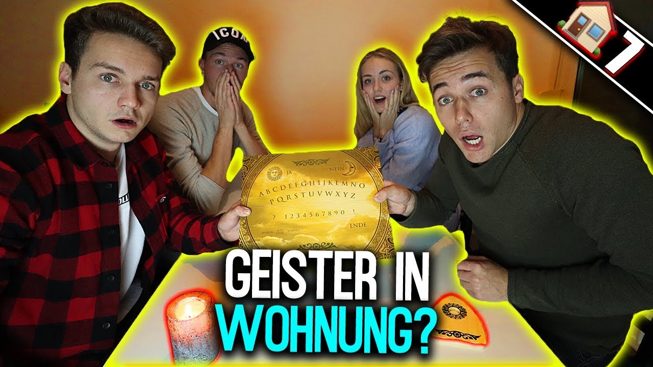 Gibt es wirklich GEISTER in der WOHNUNG ?! OUIJA BRETT Experiment | Max ...