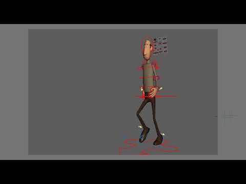 3D walk_cycle (Moving) - YouTube