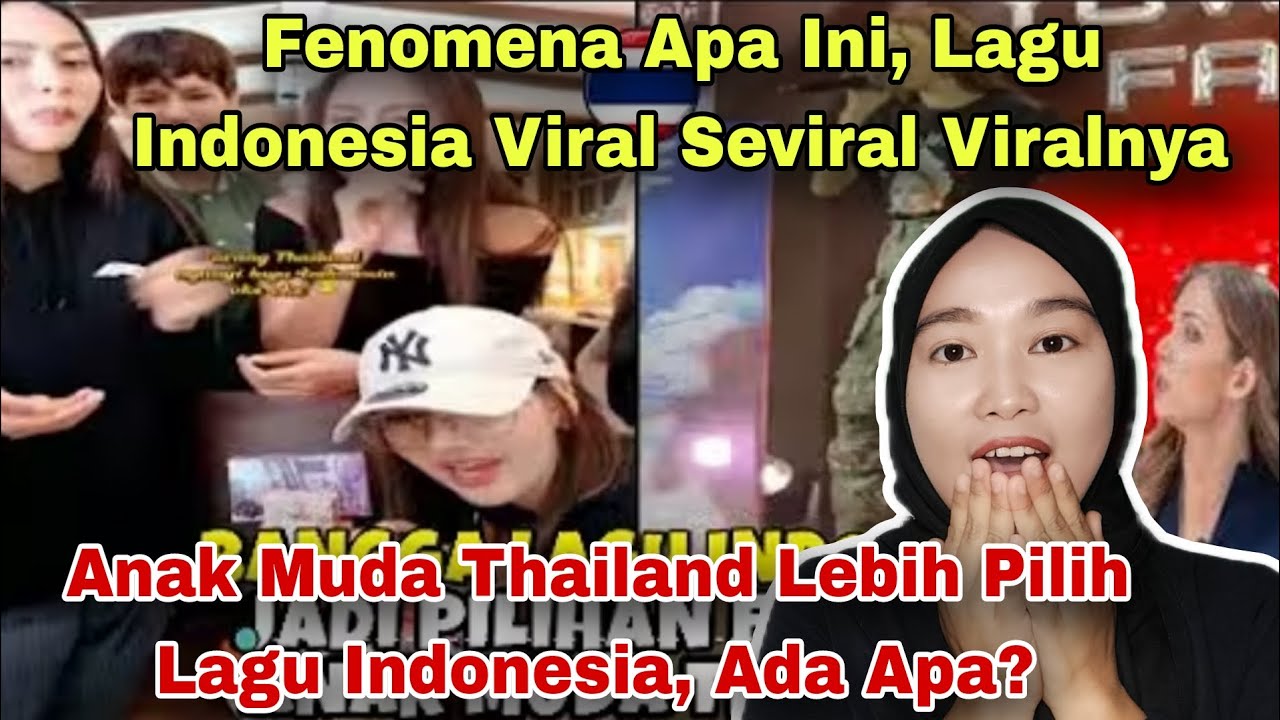 ADA APA FENOMENA INI, ANAK-ANAK MUDA THAILAND LEBIH PILIH LAGU INDONESIA SEKARANG‼️MALAYSIAN ...