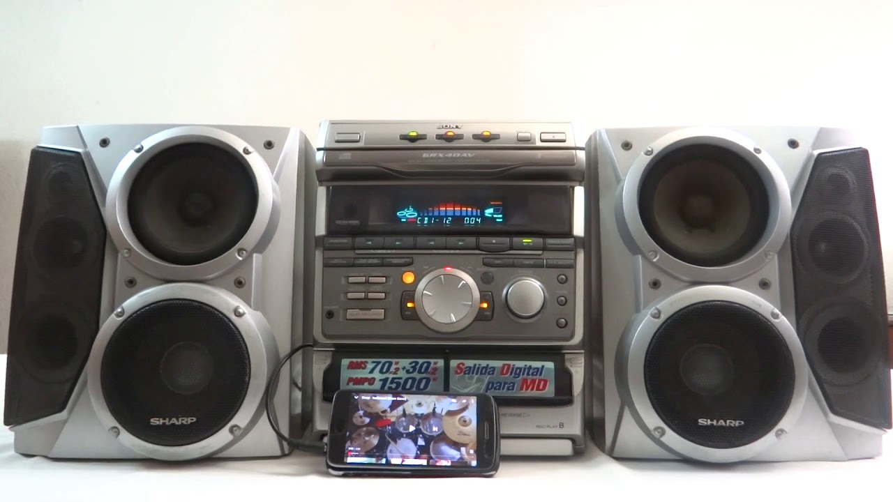 Bocinas SHARP CB-BA200 - YouTube
