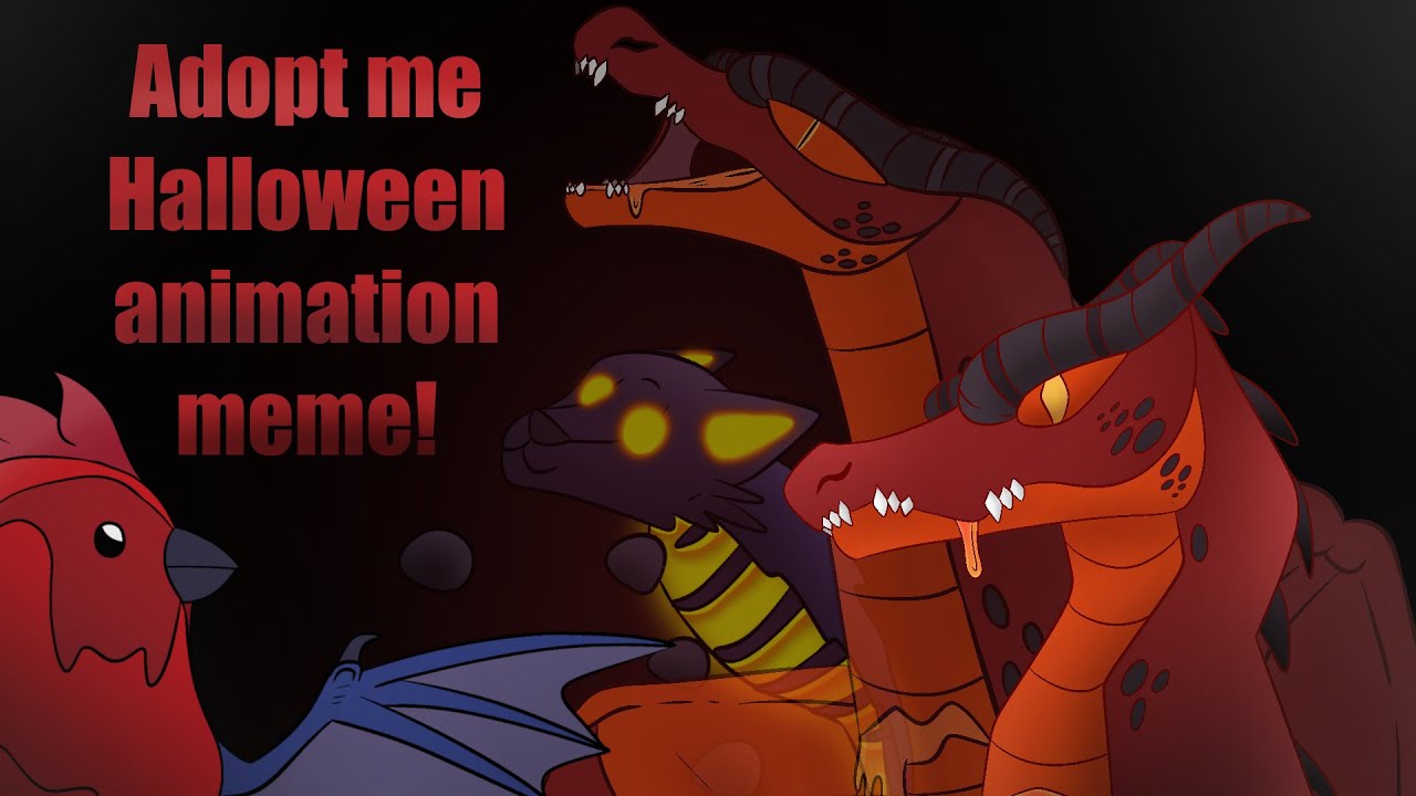 Adopt Me Halloween pets animation meme! (Ft-The Ghost by Niviro) # ...