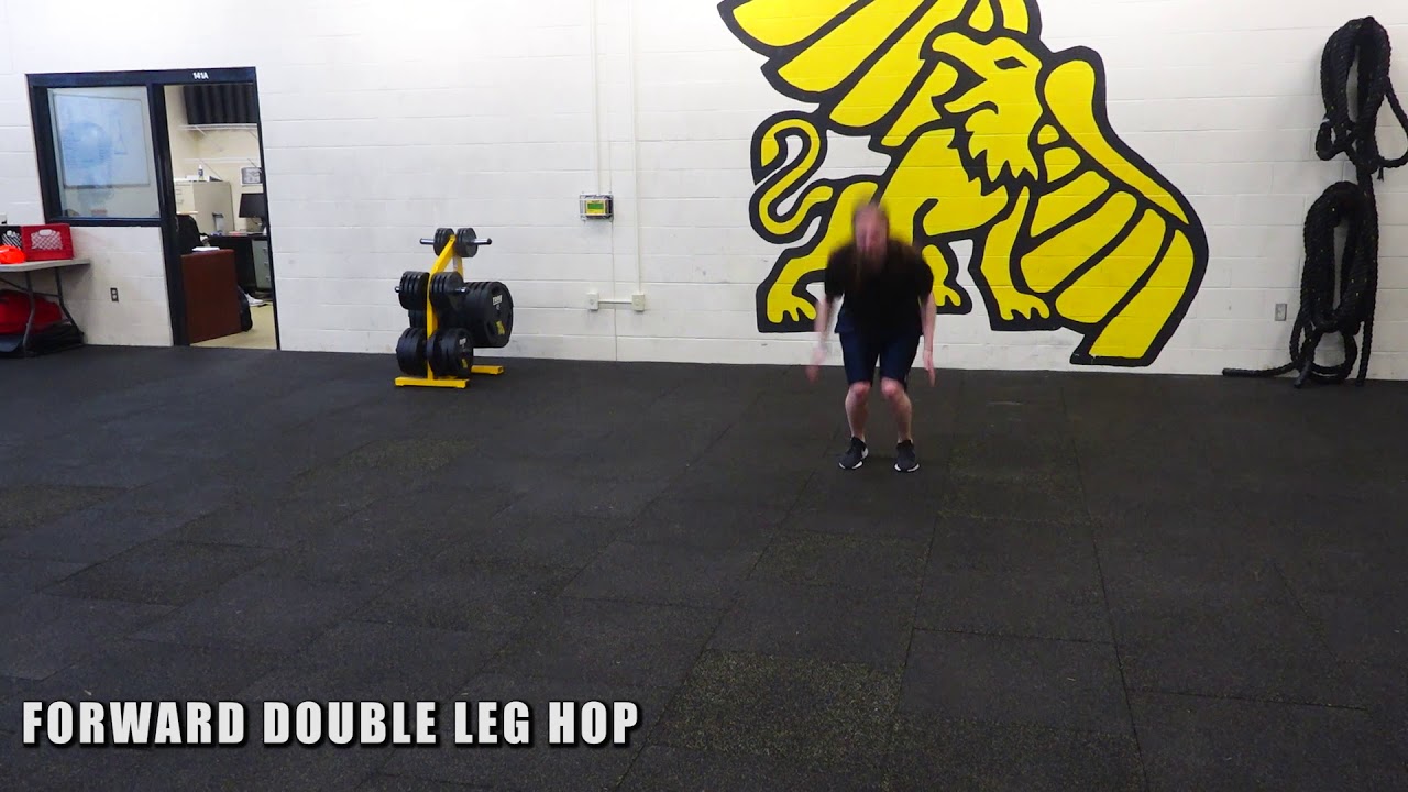 Forward Double Leg Hop - YouTube