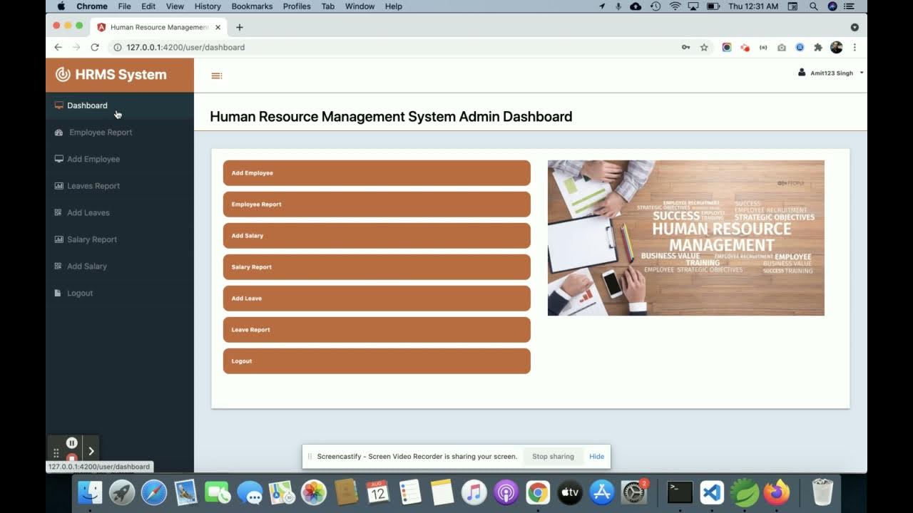 Human Resource Management System | Spring Boot Angular Project Tutorial | Spring Boot CRUD ...