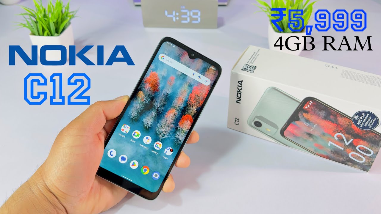 NOKIA C12 ⚡ First Look || Low Range Smartphone Under 6000 || Unboxing ...