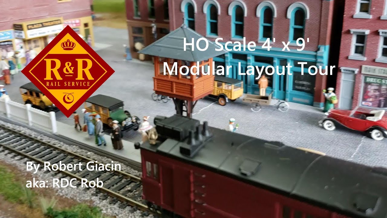 Ho Scale Modular Track Plans HO Scale Modular Layout Plans Model