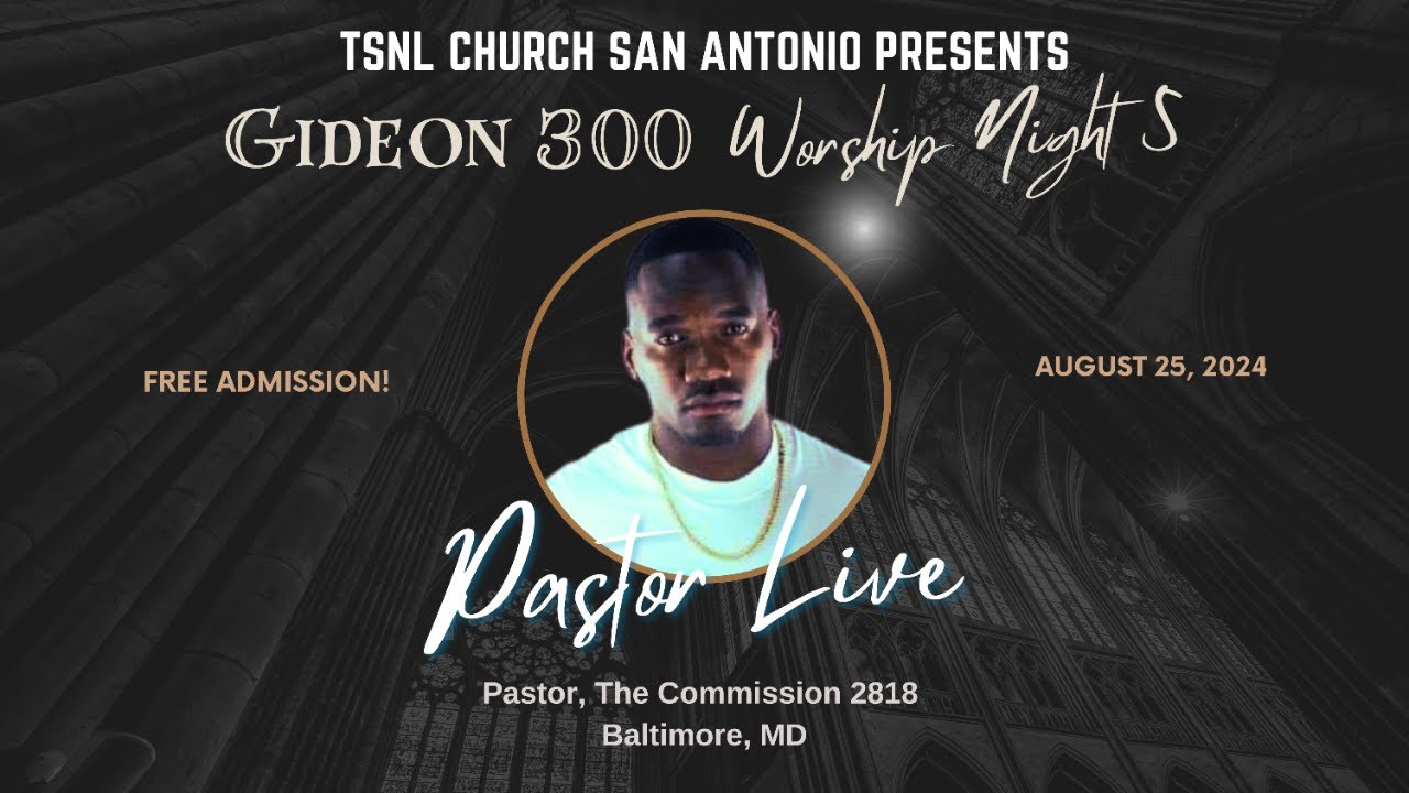 Gideon 300: Worship Night 5 with Pastor Live - YouTube