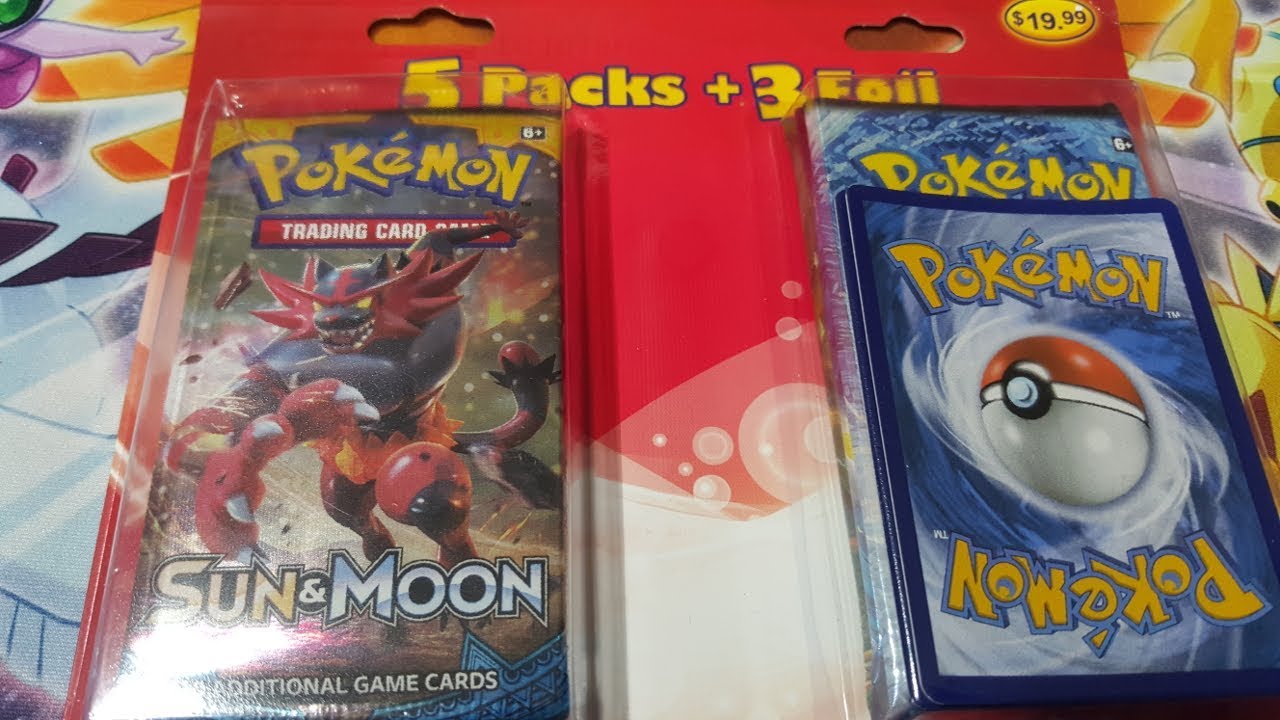 Are they Worth It ? Pokemon Target 5 Packs +3 Foils Blister Pack ...