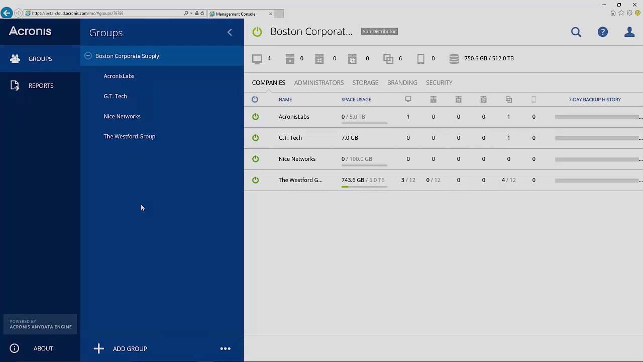 Acronis Backup Cloud Service Provider Quick Demo - How-to add a new ...