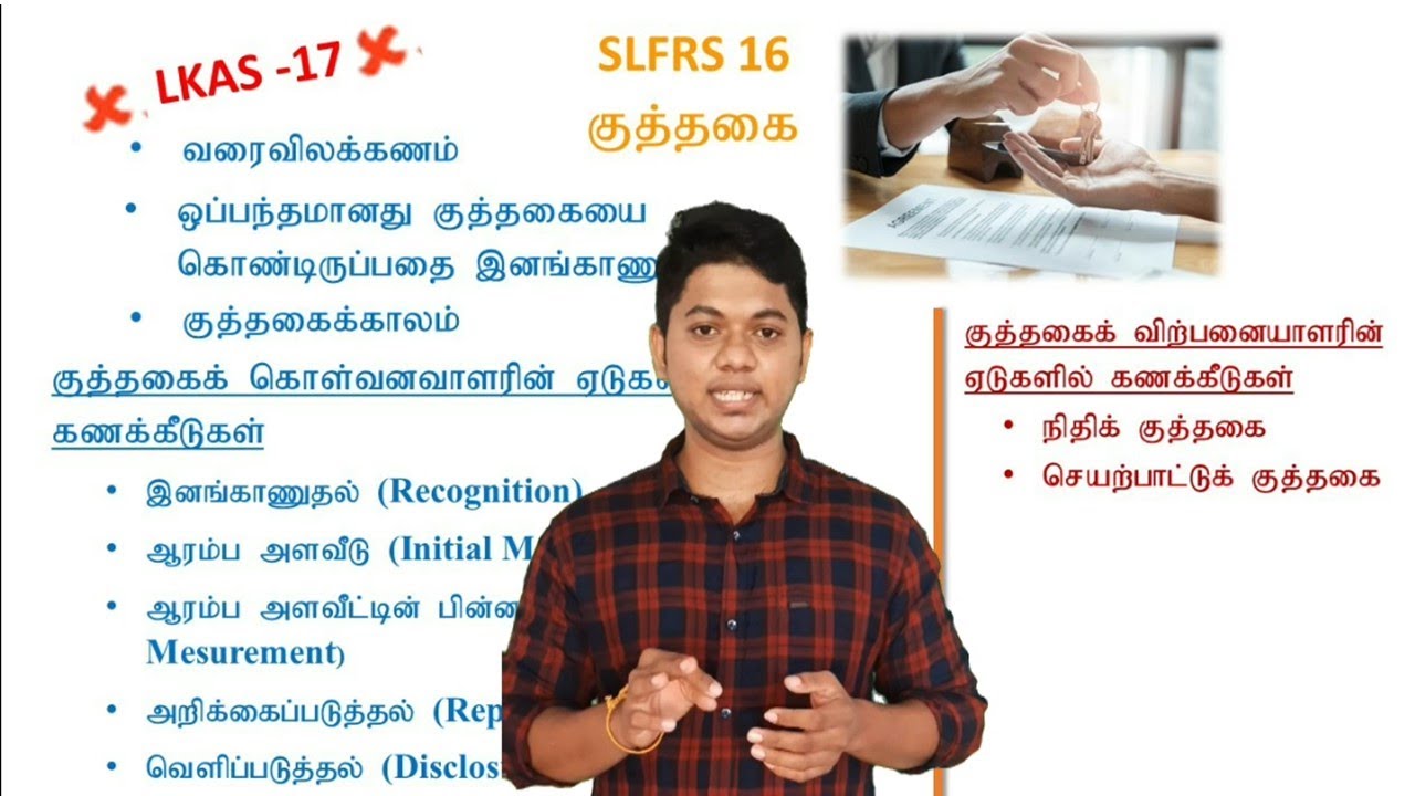 SLFRS 16 குத்தகை PART-I - YouTube