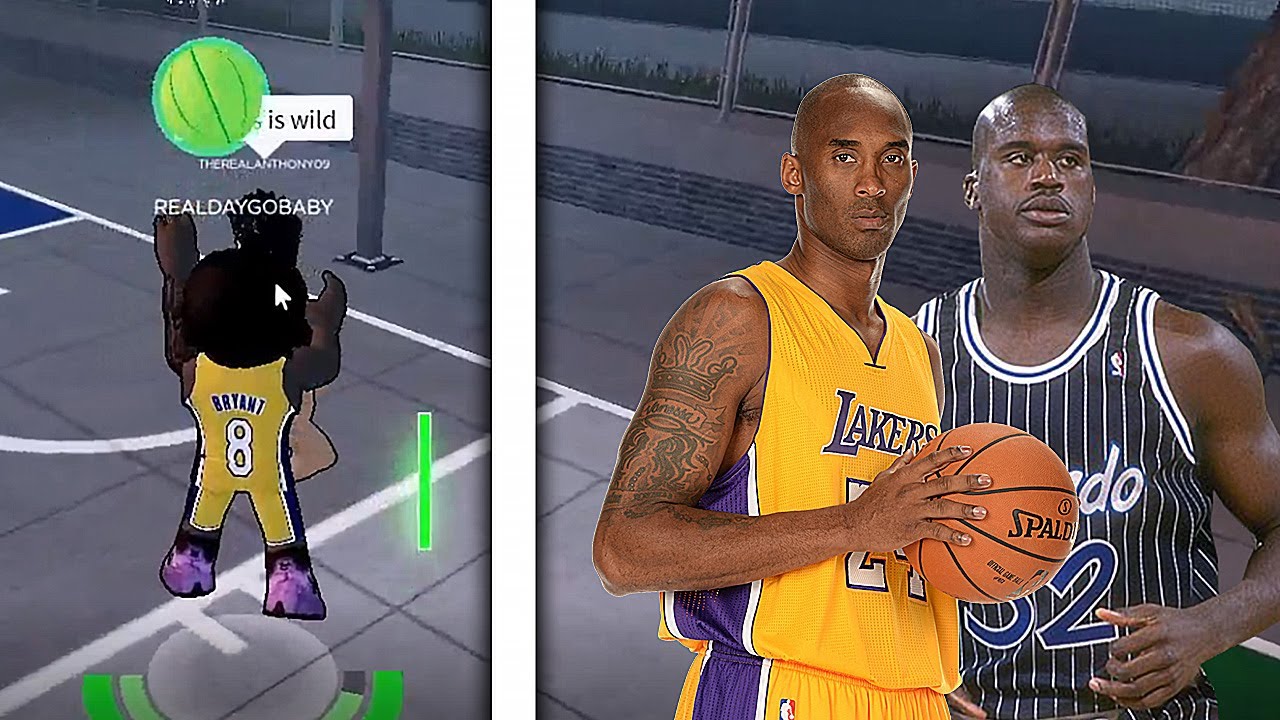 We Became KOBE BRYANT & SHAQ ON This NEW ROBLOX BASKETBALL GAME & NEVER ...