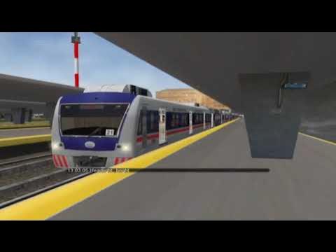Open Rails Puma v4 Doble Piso Rapido!! ONCE CASTELAR - YouTube