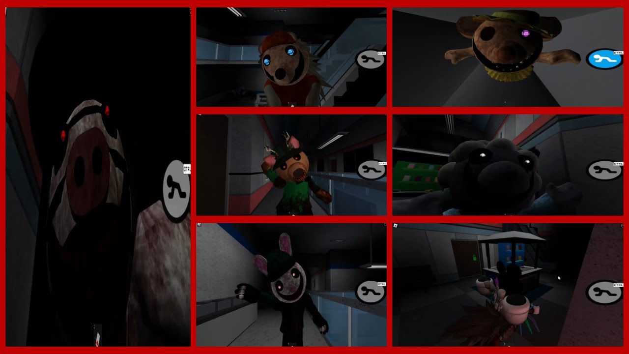 ROBLOX PIGGY: HORROR CHAPTERS ALL HORROR MALL JUMPSCARES! - YouTube
