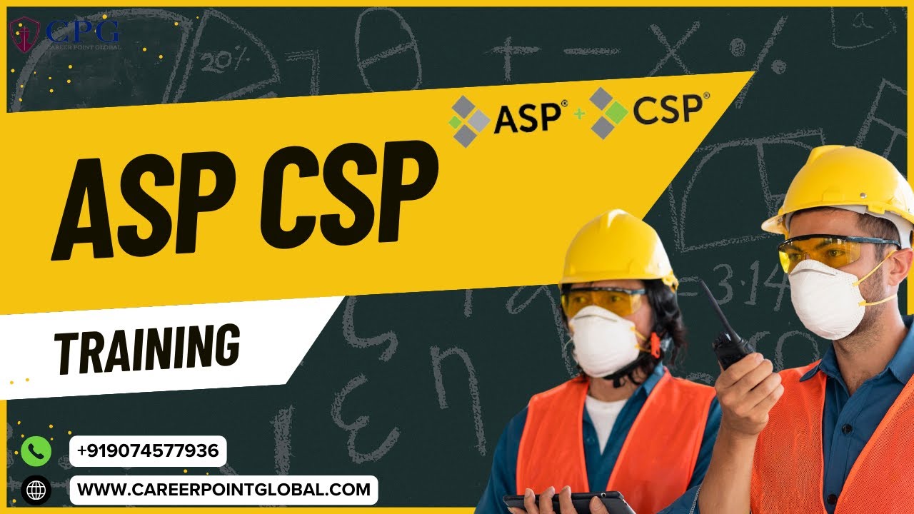ASP CSP Training series #csp #nvqlevel6 #othm - YouTube