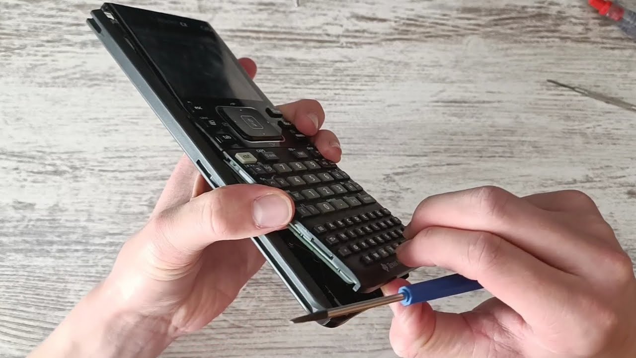 How to disassemble and assemble calculator Texas Instruments TI Nspire ...