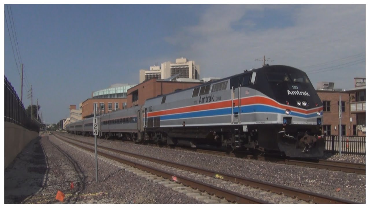 Phase II on Amtrak 302 (Lincoln Service) — August 5, 2018 - YouTube