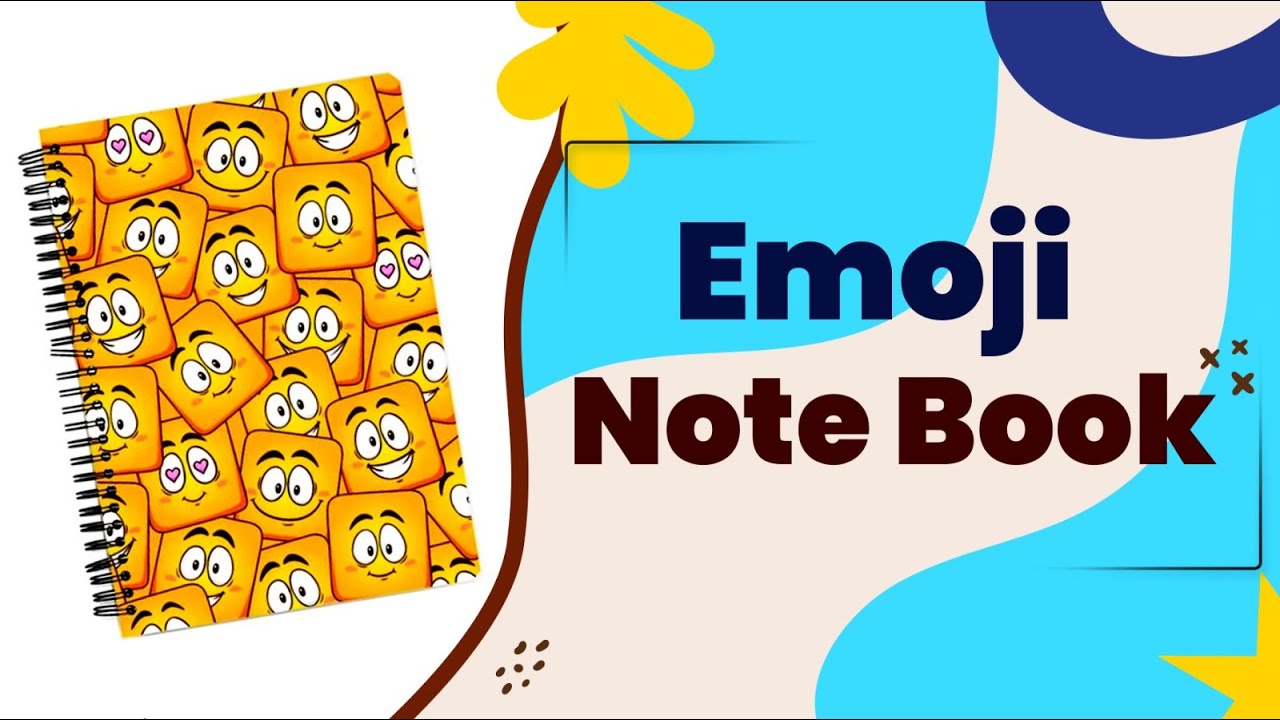 Emoji Note Book Easy Making || TUTORIAL || TUBERS @Sneha9999 - YouTube