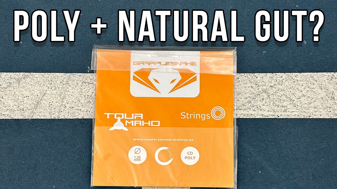 poly and natty gut in one string? Grapplesnake Tour Mako Tennis String ...